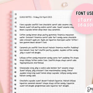 Planner Font Bundle - Handwriting Fonts for Goodnotes - Fonts for ...