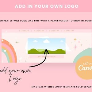 Pastel Rainbow Facebook Banner Templates Canva - Rainbow Social Media ...