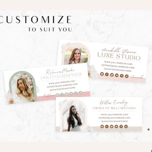 Email Signature Template Canva Pretty Gmail Signature Design Business ...