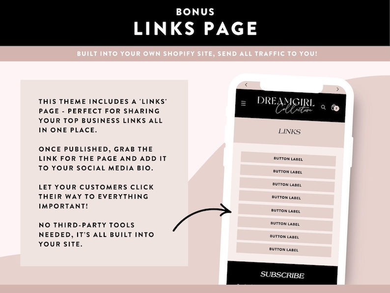 Aesthetic Black Shopify Theme - Luxe Ecommerce Boutique Template - Dark ...