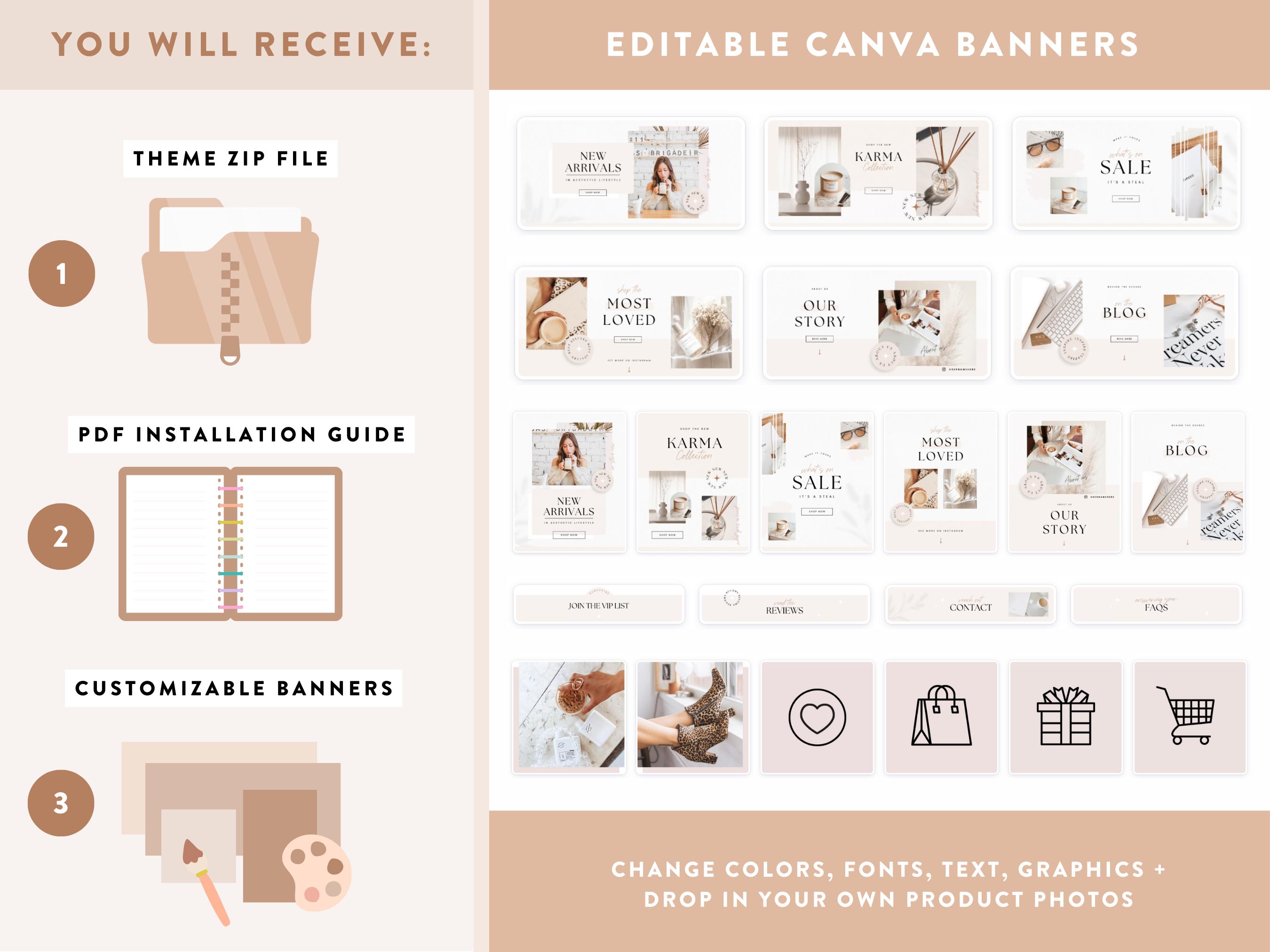 Shopify Theme Template Minimal - Aesthetic Shopify 2.0 - Luxe White ...