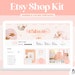 Etsy Shop Banner Templates Canva - Pastel Rainbow Branding - Etsy Store ...