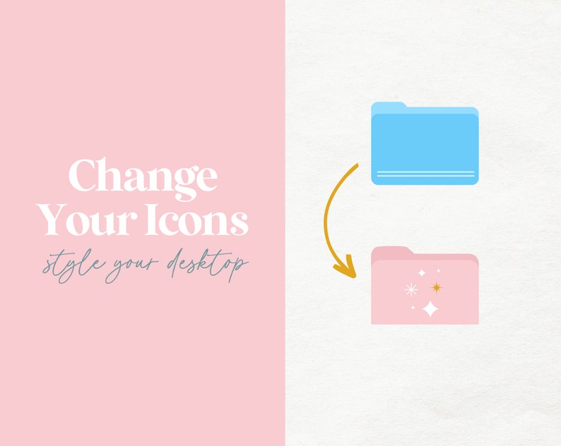 Desktop Folder Icons Pastel Rainbow Cute Aesthetic Mac - Etsy Australia