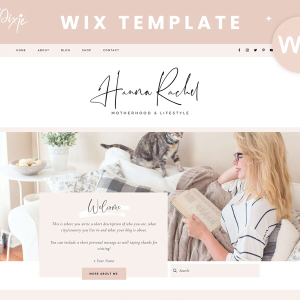 Blogger Template - Etsy