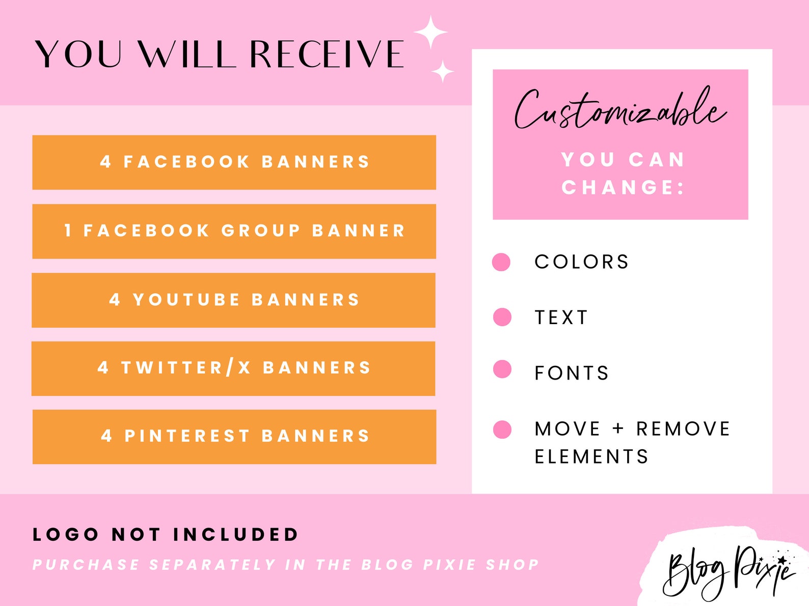 Pink Retro Facebook Banner Template Canva - Hot Pink Social Media ...