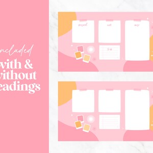 Desktop Organizer Wallpaper Pink - Desktop Background Cute Aesthetic ...