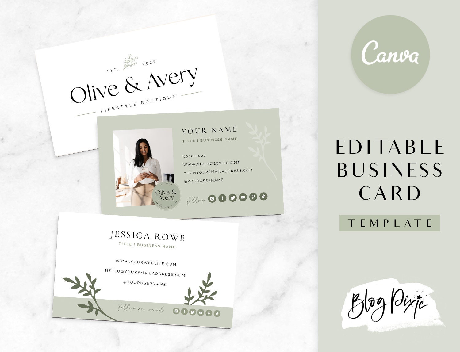 Avery Label Business Card Template