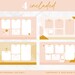 Desktop Organizer Wallpaper Boho Desktop Background Cute Aesthetic ...
