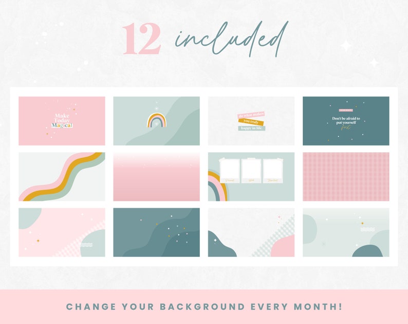 Desktop Wallpapers Pastel Rainbow Mac Wallpaper Cute - Etsy