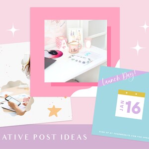 Instagram Post Templates Rainbow - Instagram Story Templates Canva ...