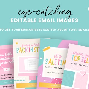 Email Marketing Templates - Canva Newsletter Template - Rainbow Mailing ...