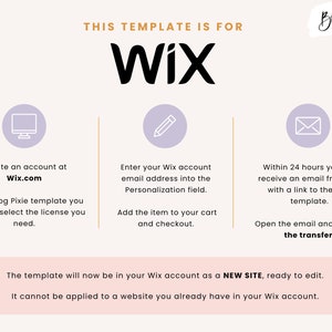 Wix Website Template Rainbow Colorful Wix Website Creative Wix Layout ...