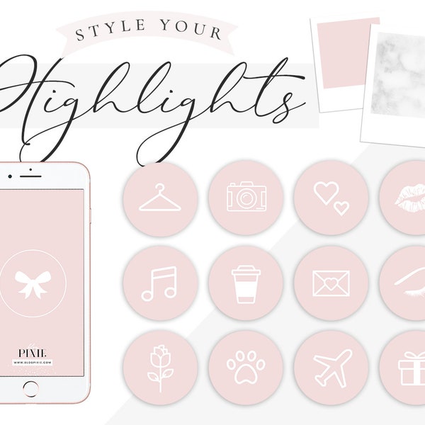 Cute Instagram Icons - Etsy