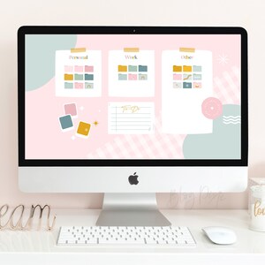 Desktop Folder Icons Pastel Rainbow - Cute Aesthetic Mac Desktop - PC ...