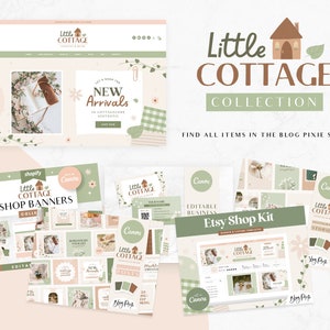 Cottagecore Branding Templates - Facebook Banners - Social Media ...
