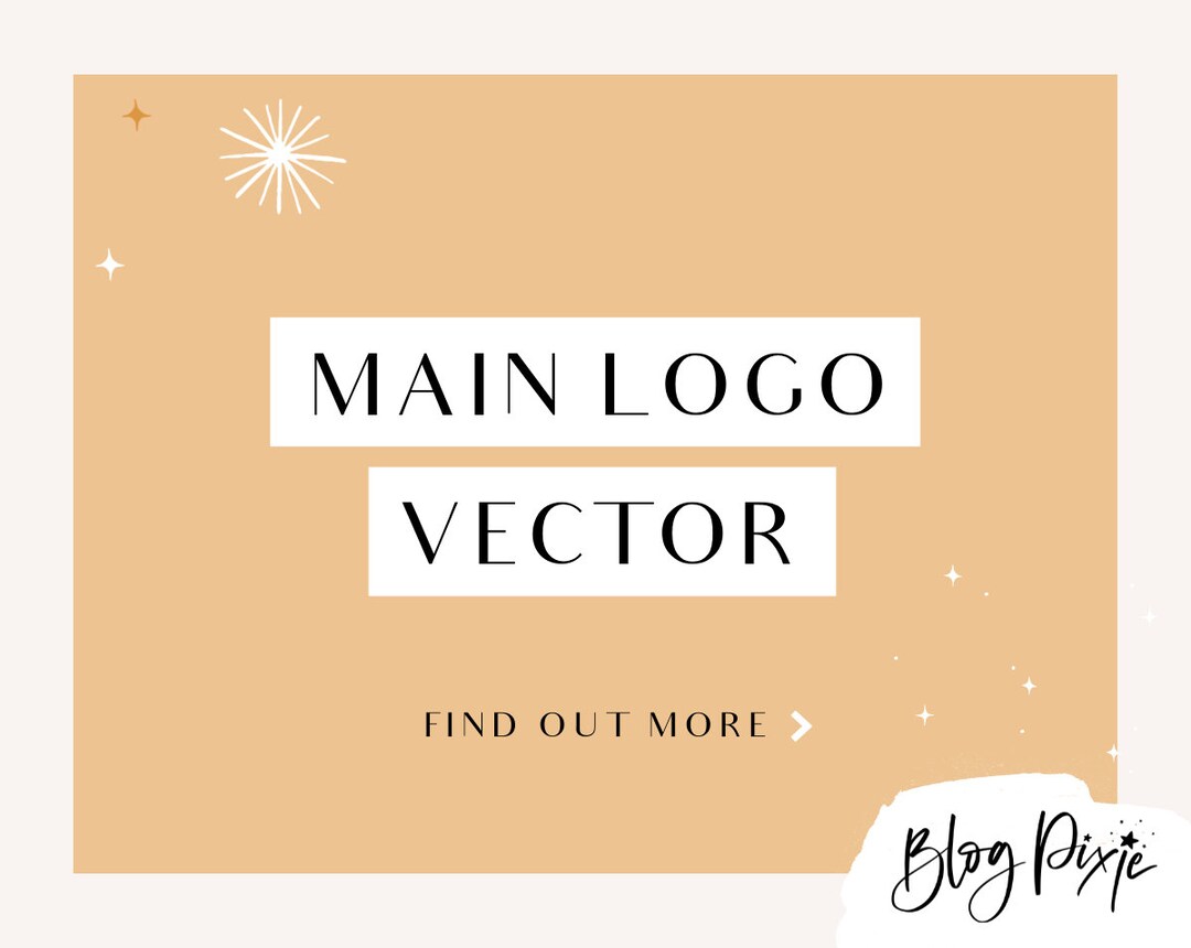 Main Logo Vector File - Etsy