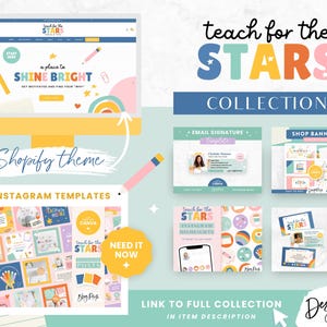 Teacher Instagram Templates Canva - Social Media Posts and Stories for ...