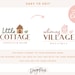 Cottagecore Logo Design Template Canva - Editable Logo Template - Small ...