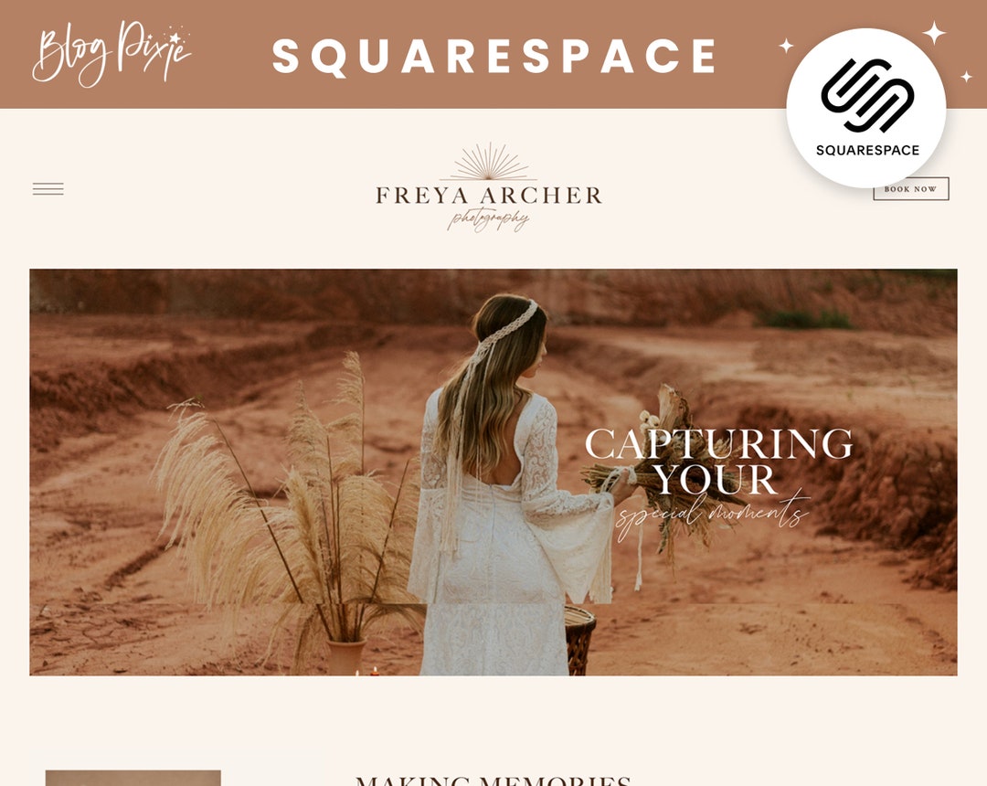 Squarespace Photography Website Template Squarespace 7.1 Photographer ...