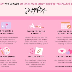 Teacher Instagram Post Templates Canva - Teacher Social Media Posts ...