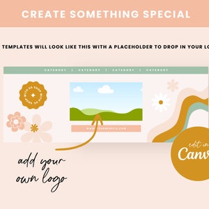 Retro Facebook Banner Templates - Social Media Templates Canva ...