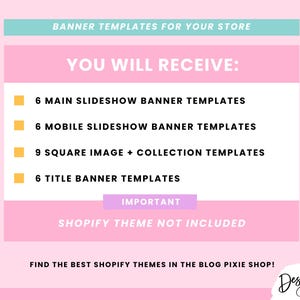 Shop Banner Templates Canva - Rainbow Shopify Store Banner Designs ...