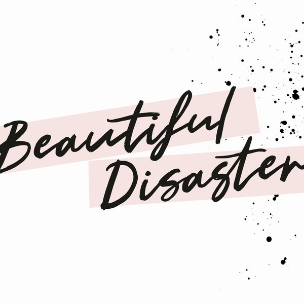 Brush Script Quote - Etsy