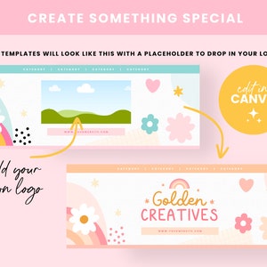 Social Media Templates Canva - Facebook Banner Templates - Playful ...