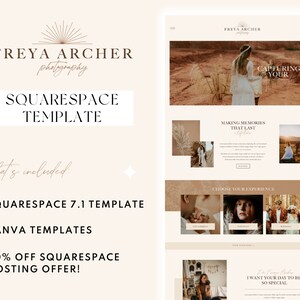 Squarespace Photography Website Template Squarespace 7.1 - Etsy Australia