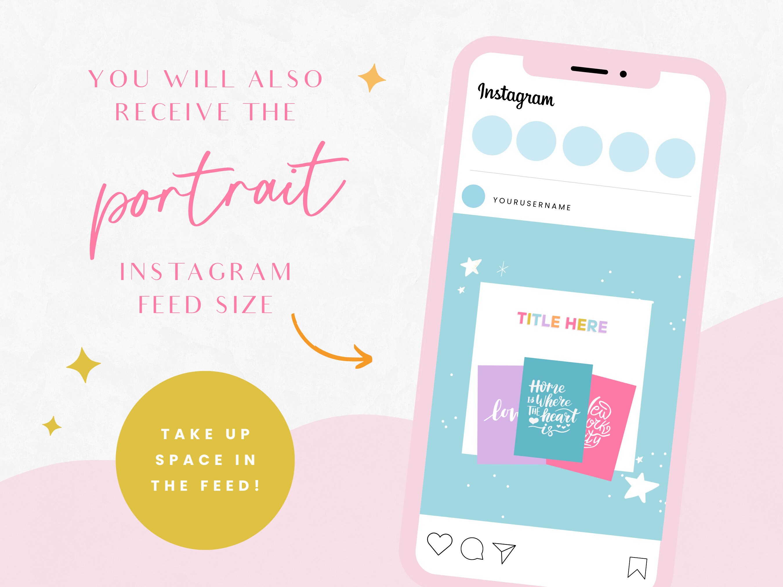 Instagram Post Templates Rainbow Instagram Templates Canva - Etsy Australia