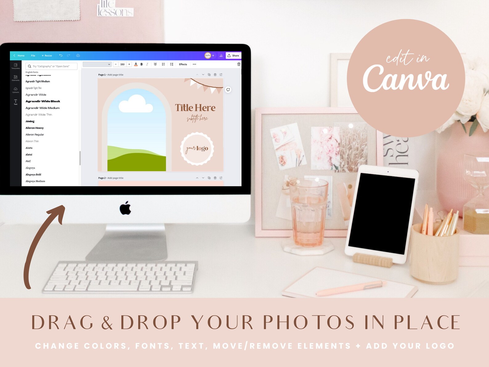 Etsy Banner Set Canva Templates Etsy Shop Kit Etsy Success - Etsy