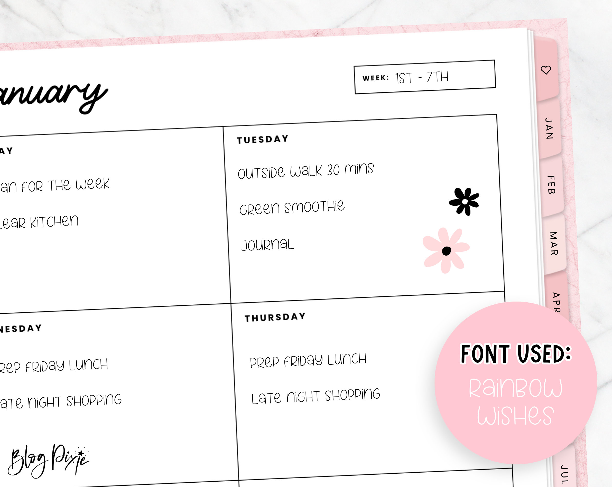 Planner Font Bundle Handwriting Fonts for Goodnotes Fonts - Etsy Australia