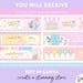 Pastel Party Etsy Banner Templates - Canva Editable Shop Banners for ...
