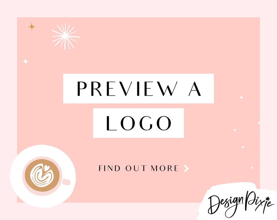 Logo Preview - Pre Made Logo Design - Branding Package - Premade Design ...