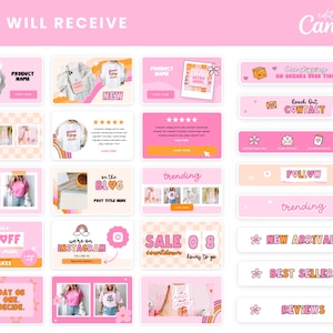 Pink Email Marketing Templates - Canva Newsletter Template - Mailing ...