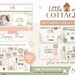Cottagecore Logo Design Template Canva - Editable Logo Template - Small ...