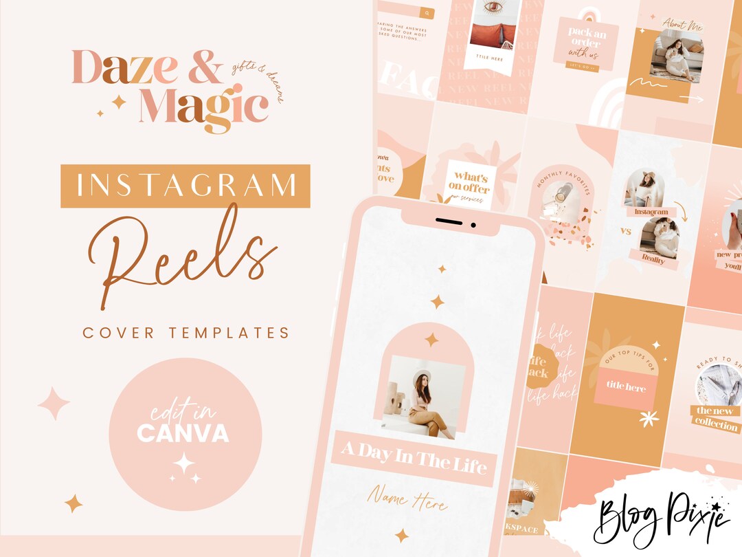 Instagram Reel Cover Templates Canva Instagram Reels Instagram Video ...
