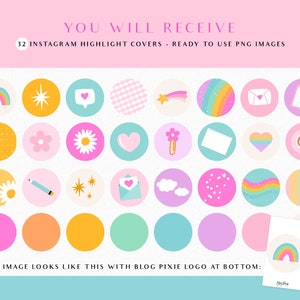 Instagram Highlights Rainbow - Covers for Instagram Stories - Instagram ...