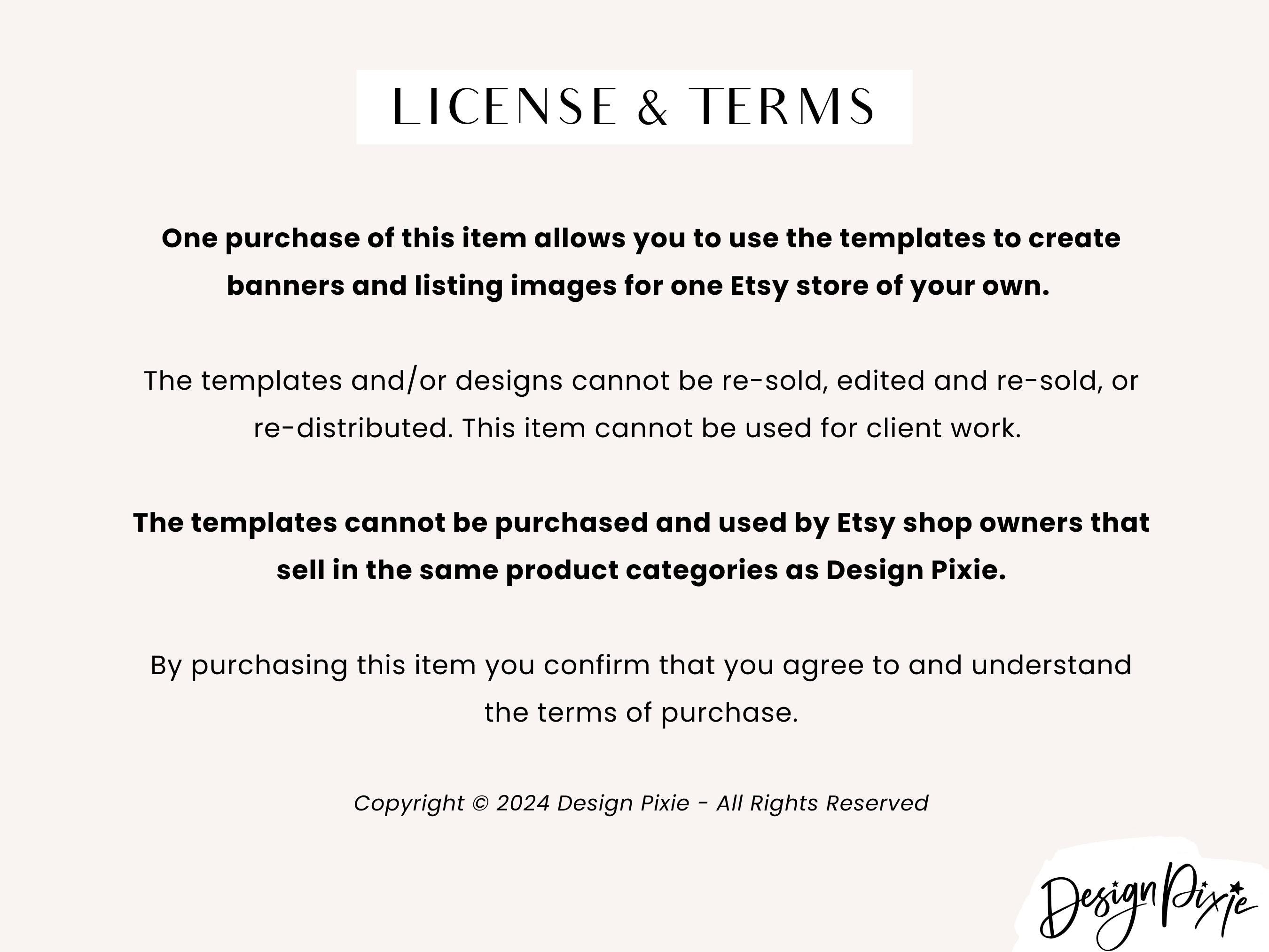 Etsy Shop Kit Canva - Etsy Banner Templates Rainbow - Etsy Store ...