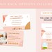 Boho Business Card Template - Canva Business Card - Daze and Magic ...