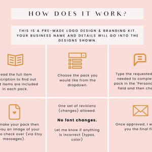 Bright Colorful Logo Design Small Business Logo Fun Logos - Etsy