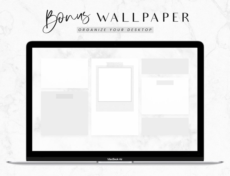 Desktop Icons Silver Marble - Mac Folder Icons - PC Icons - Aesthetic ...