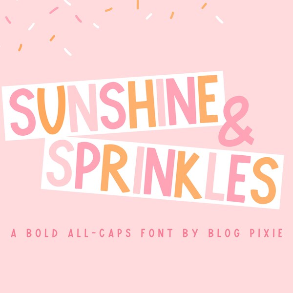 Cricut All Caps Fonts - Etsy