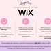 Wix Website Template - Creative Ecommerce - Online Store - Stickers ...