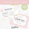 Coquette Display Card Templates Canva Jewelry Backing Product Display ...