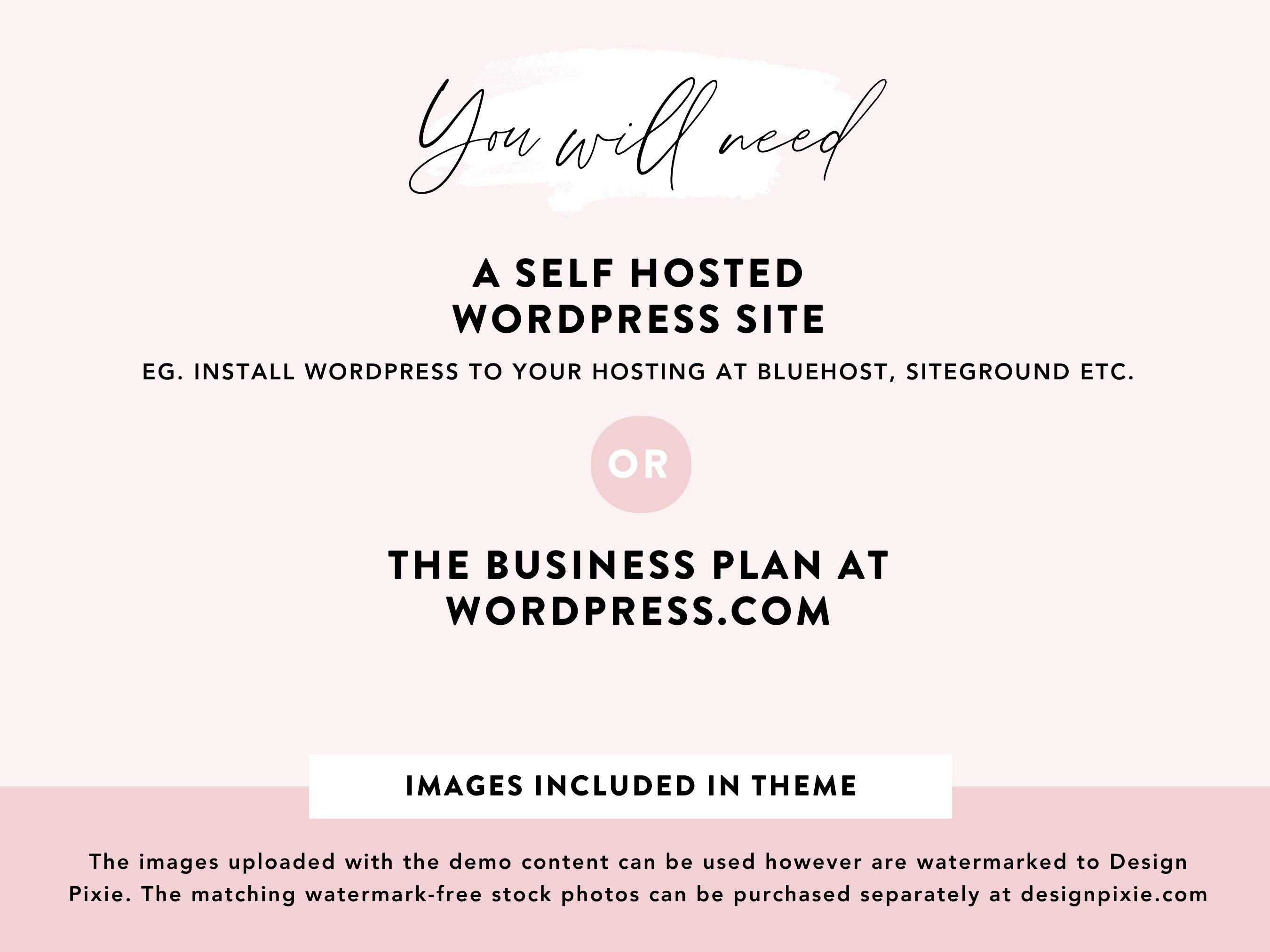 Pink Wordpress Blog Theme - Amelia May Website - Kadence Template Shop ...