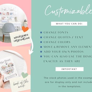 Teacher Instagram Post Templates Canva - Teacher Social Media Posts ...