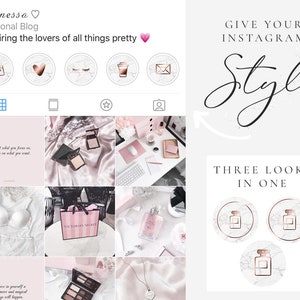 Rose Gold Marble Instagram Story Highlight Icons Instagram Stories ...
