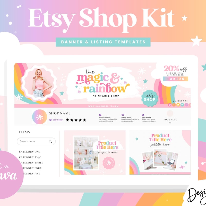 Etsy Shop Logo - Etsy