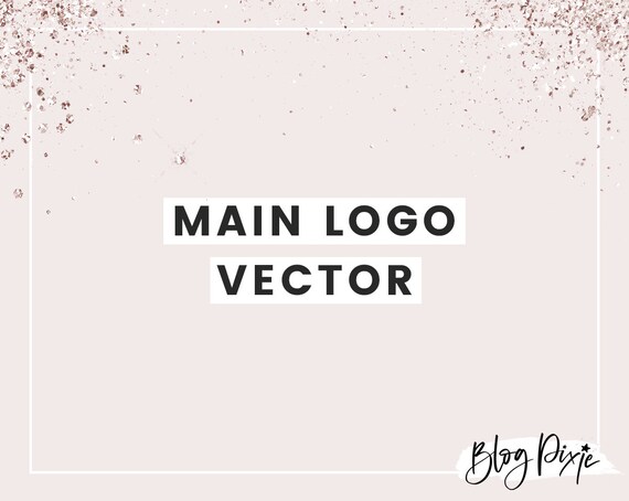 Main Logo Vector File | Etsy